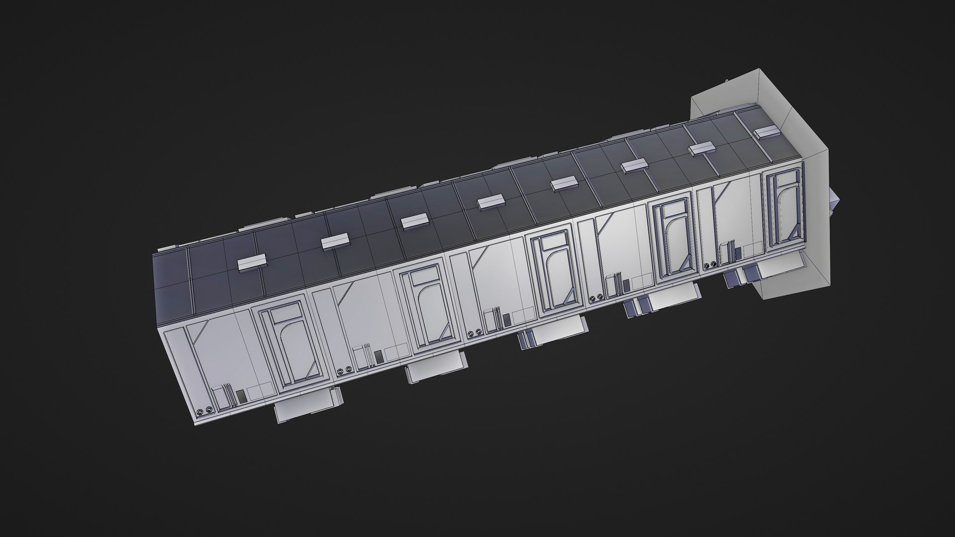 3D Sci-Fi Airlock Corridor model - TurboSquid 2033218