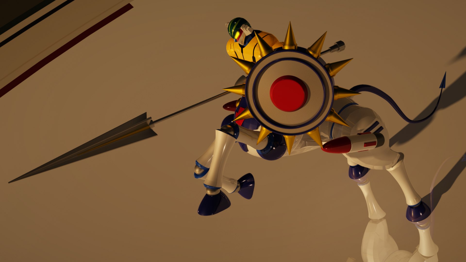 3D KOTETSU JEEG - CENTAUR MODE - TurboSquid 2081871