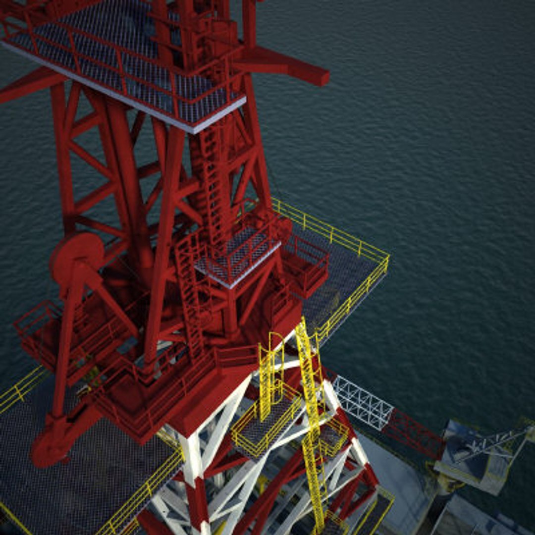 Oil Rigs Value 3d Model
