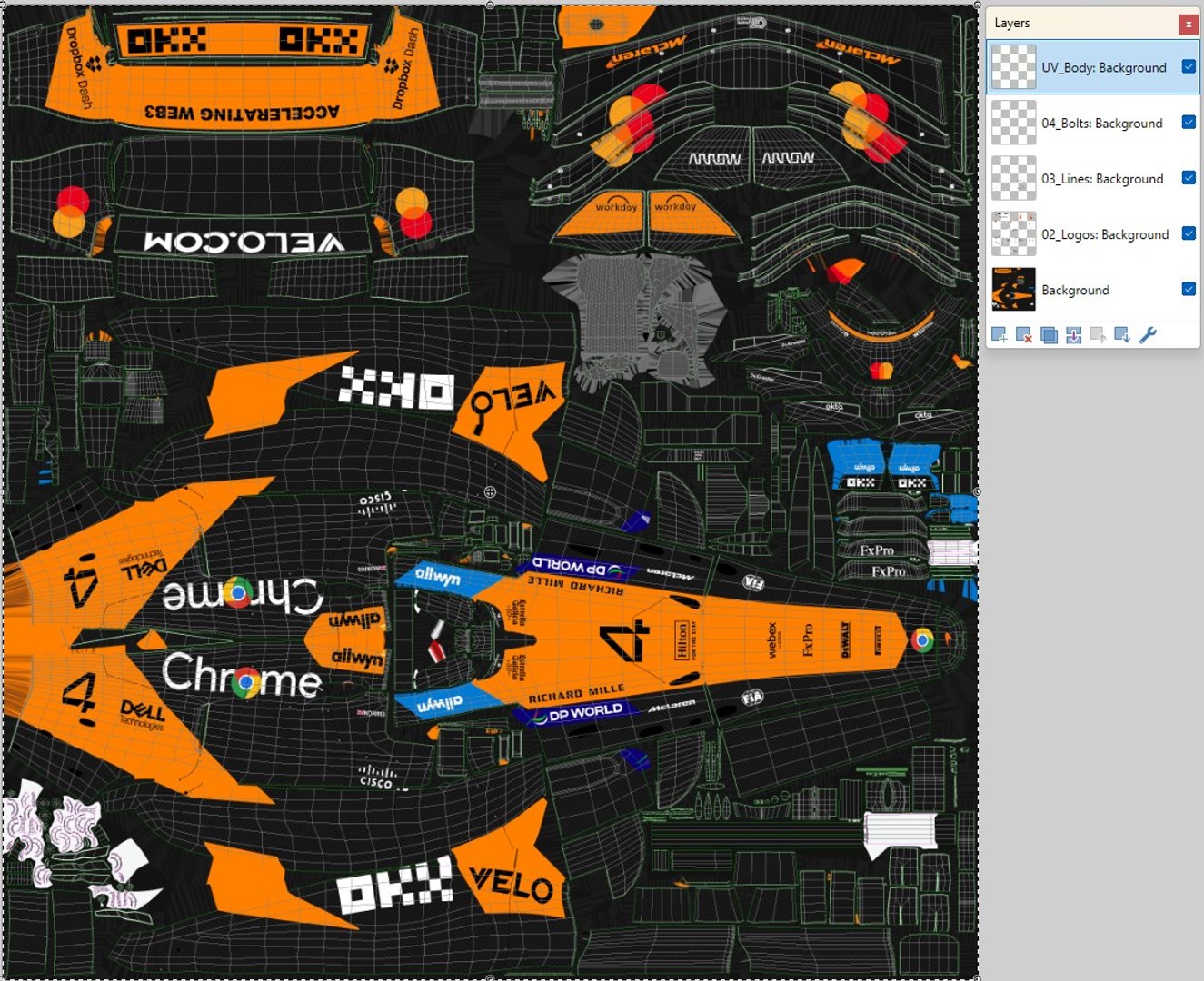 3D McLaren MCL39 F1 2025 Formula 1 Race Car - TurboSquid 2375222