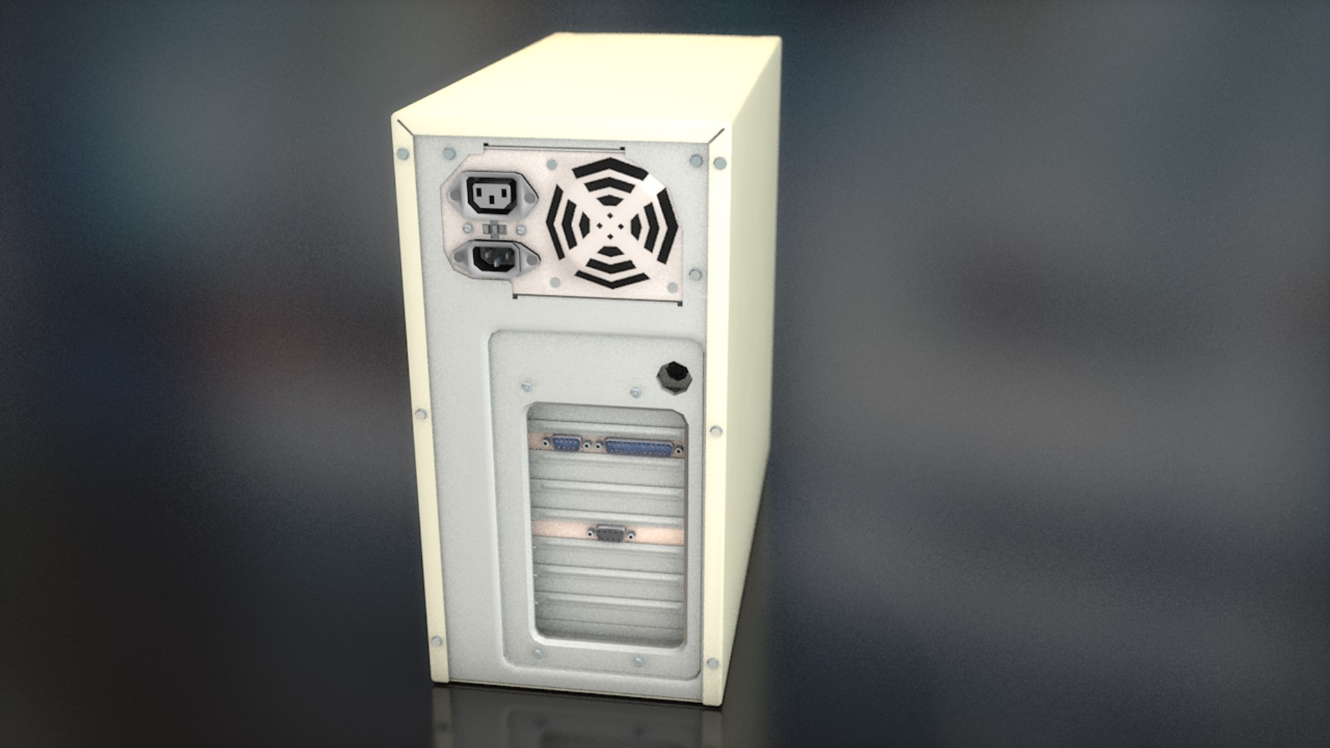 3D cpu mini tower pc - TurboSquid 1442335