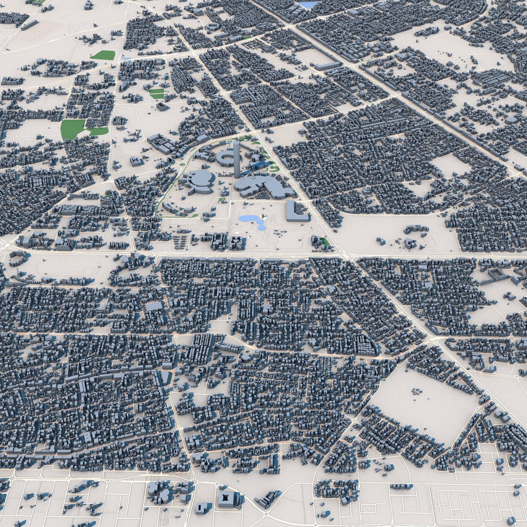 3D Doha City Qatar Model - TurboSquid 2359325