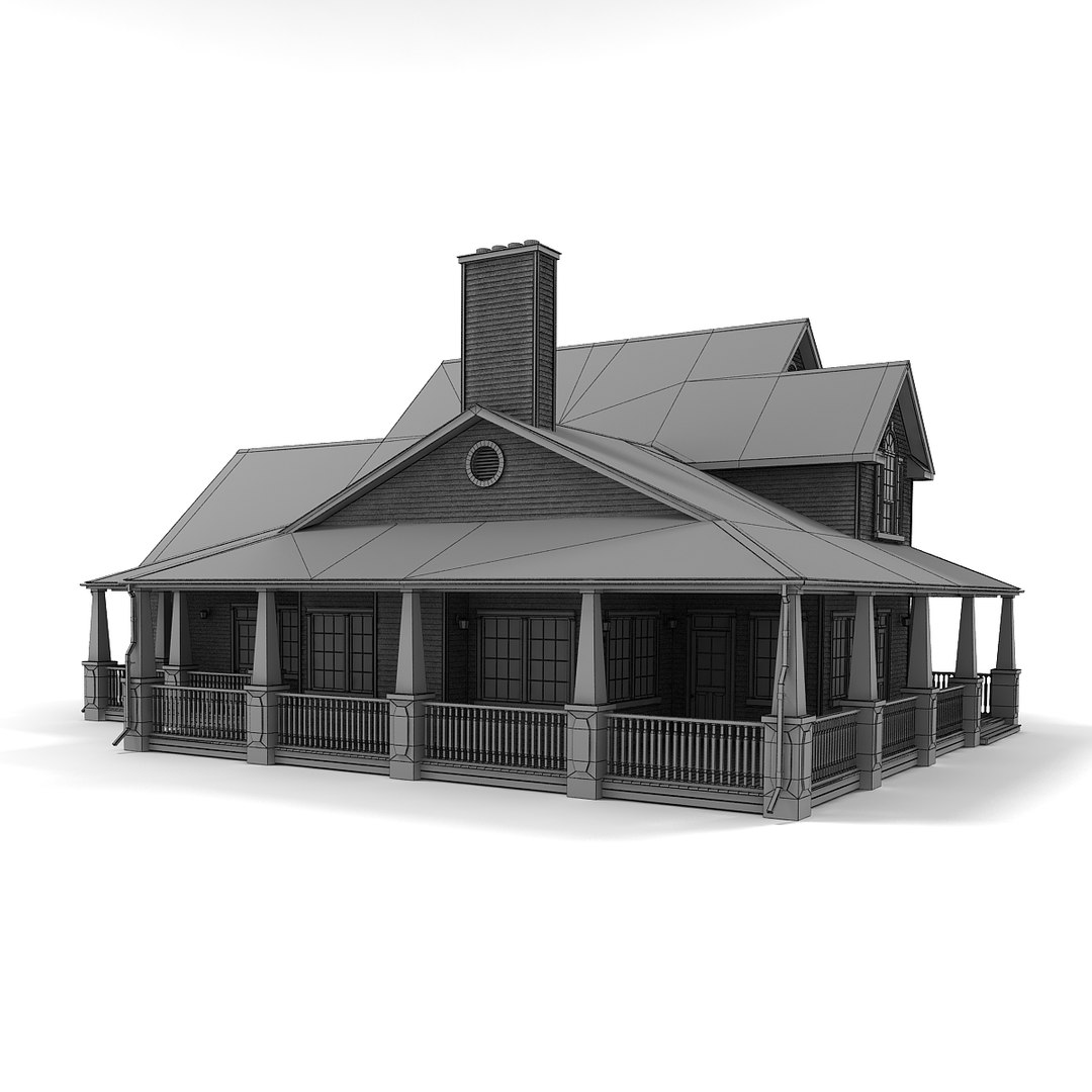 3ds Two-story Cottage