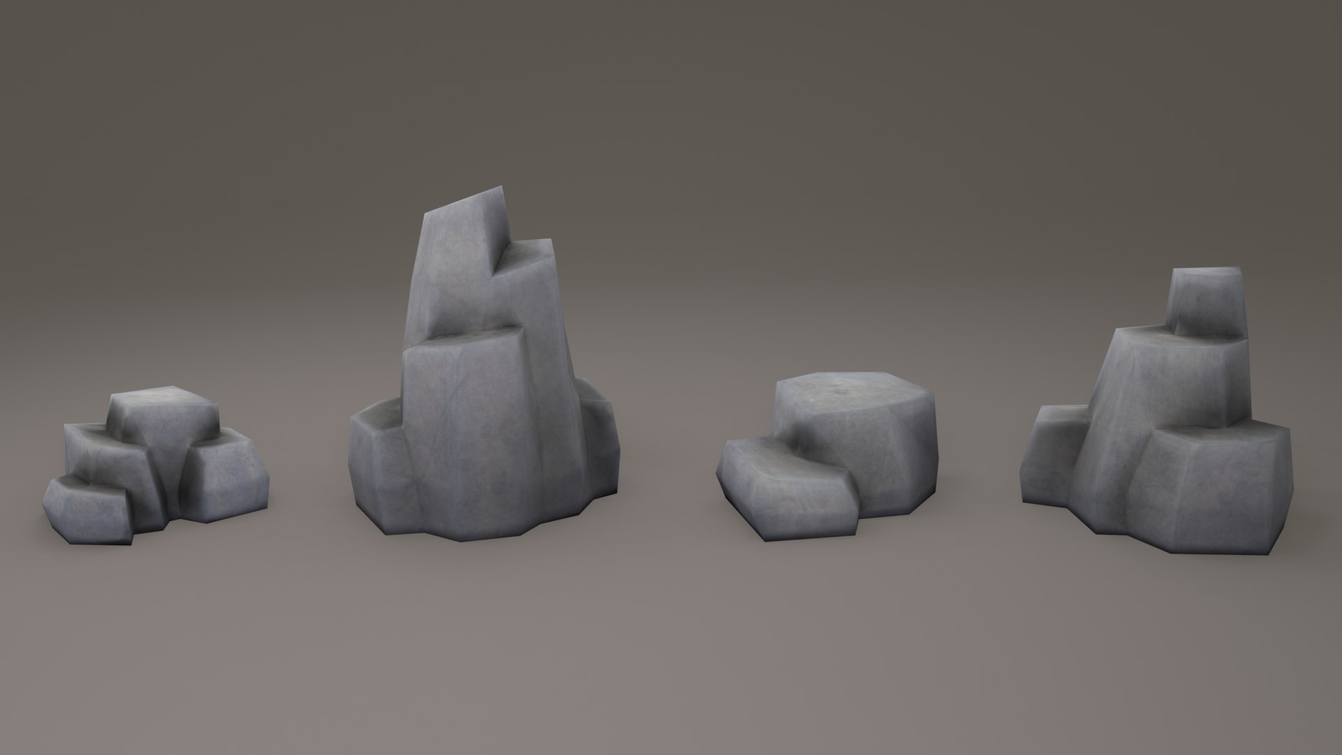 Rock Stylized 3D Model - TurboSquid 2424768