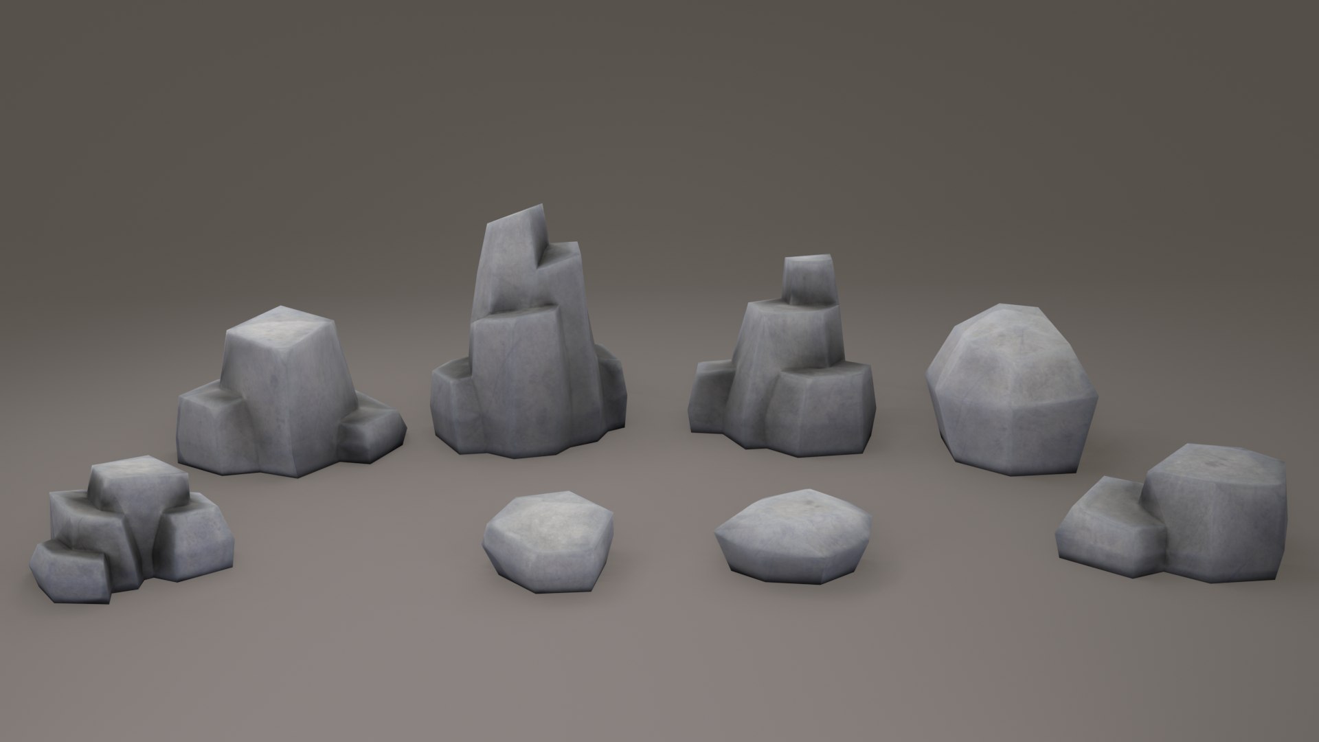 Rock Stylized 3D Model - TurboSquid 2424768