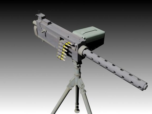Free 3D Machine-Gun Models | TurboSquid
