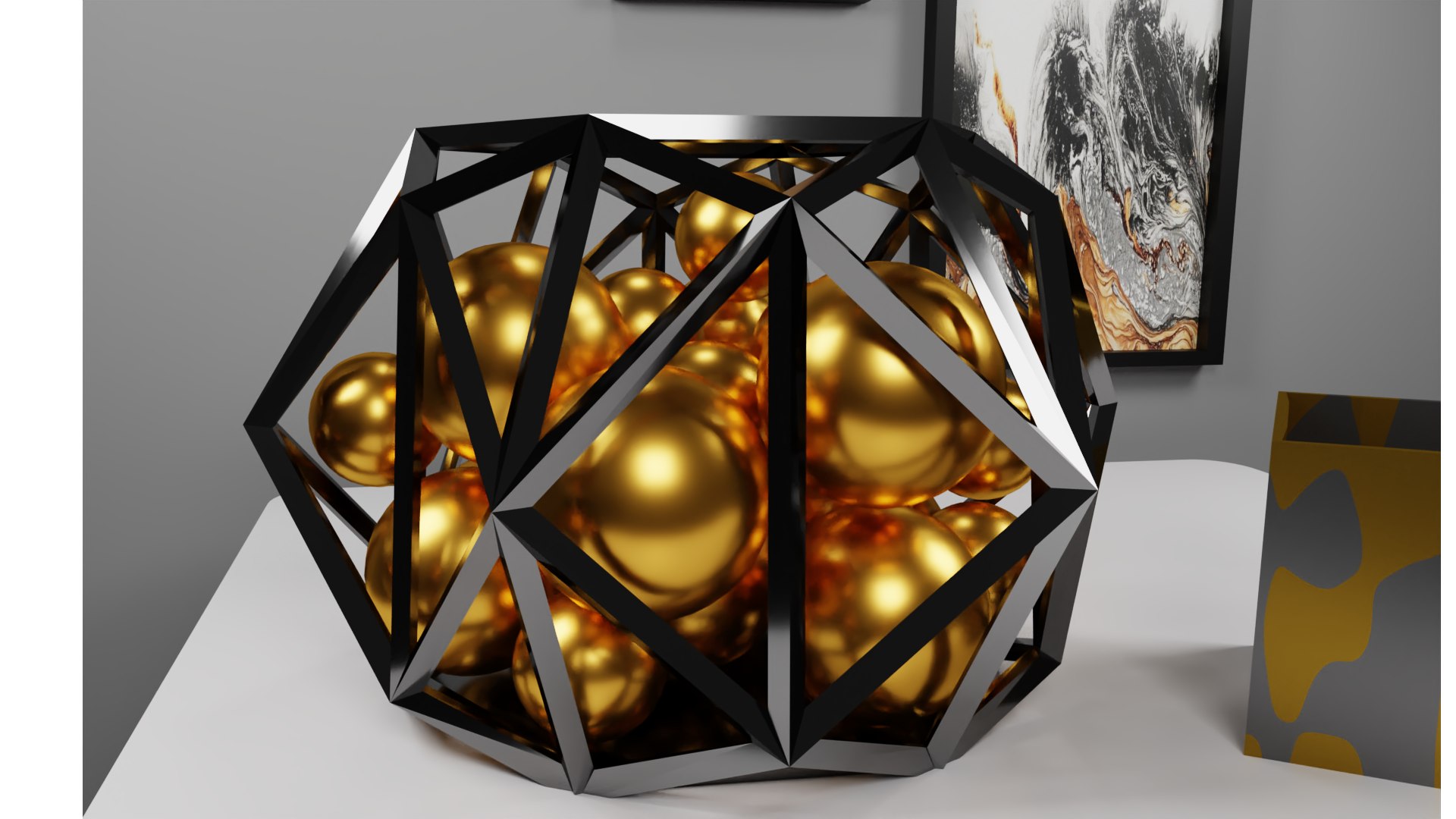 Decoration Set Deco Model - TurboSquid 1687572