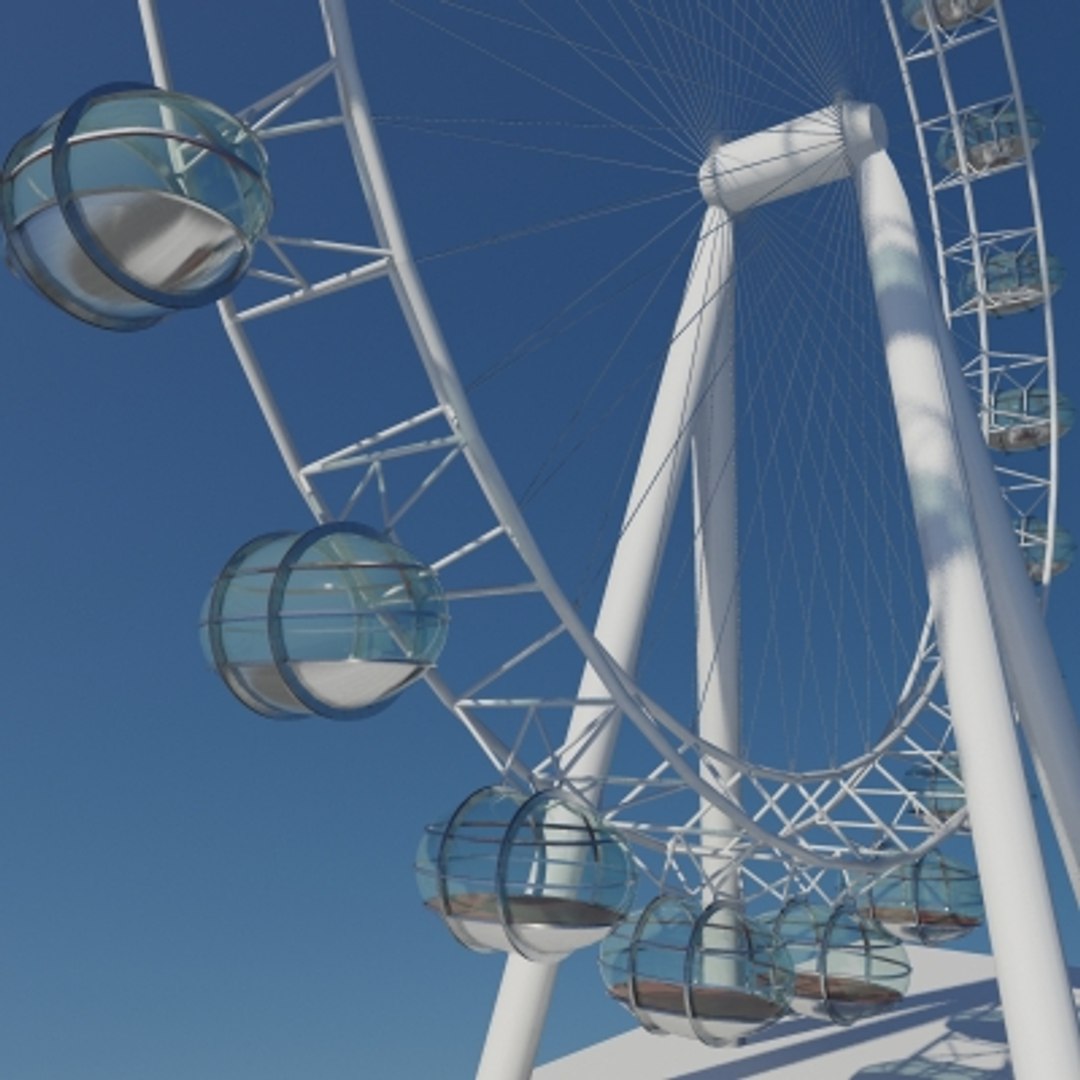 Observation Wheel 3d Model