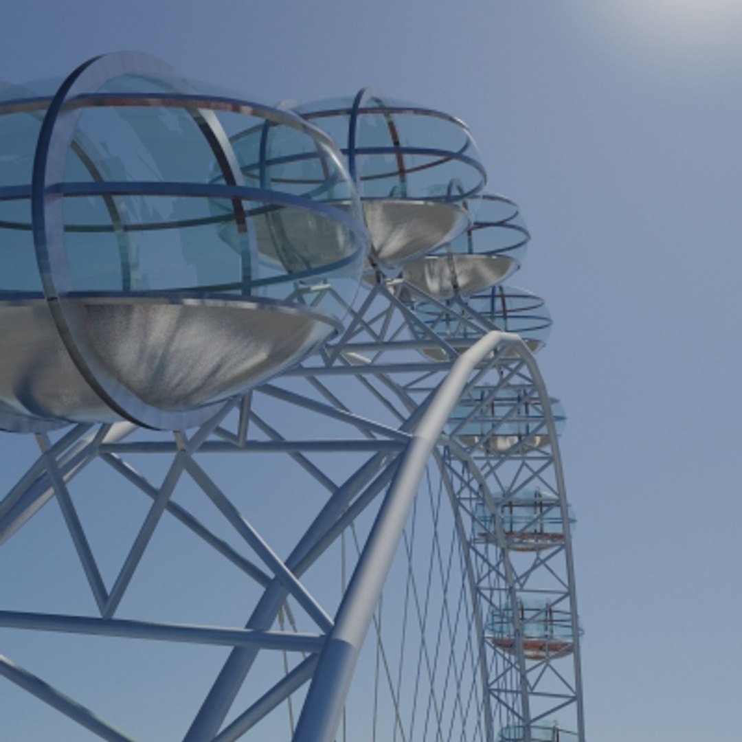 Observation Wheel 3d Model
