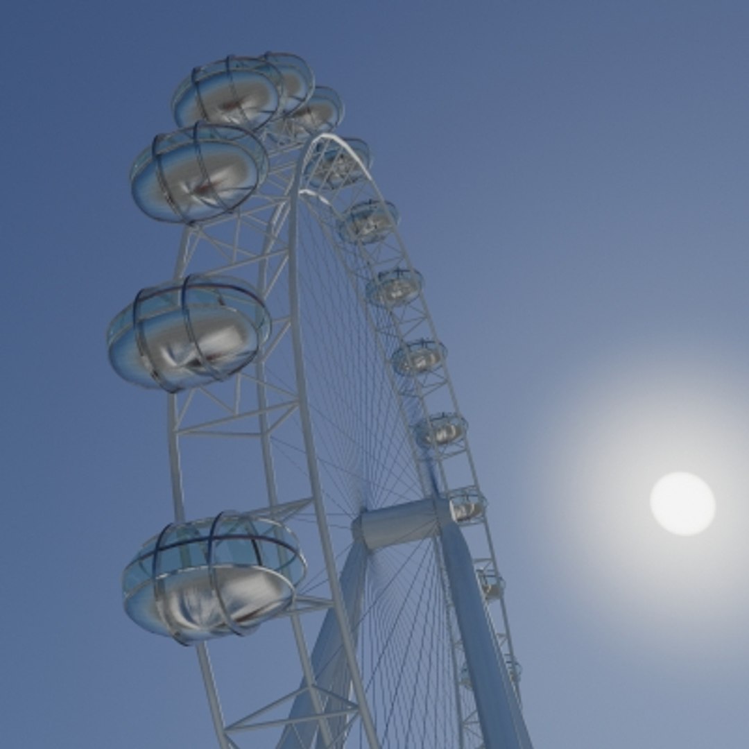 Observation Wheel 3d Model