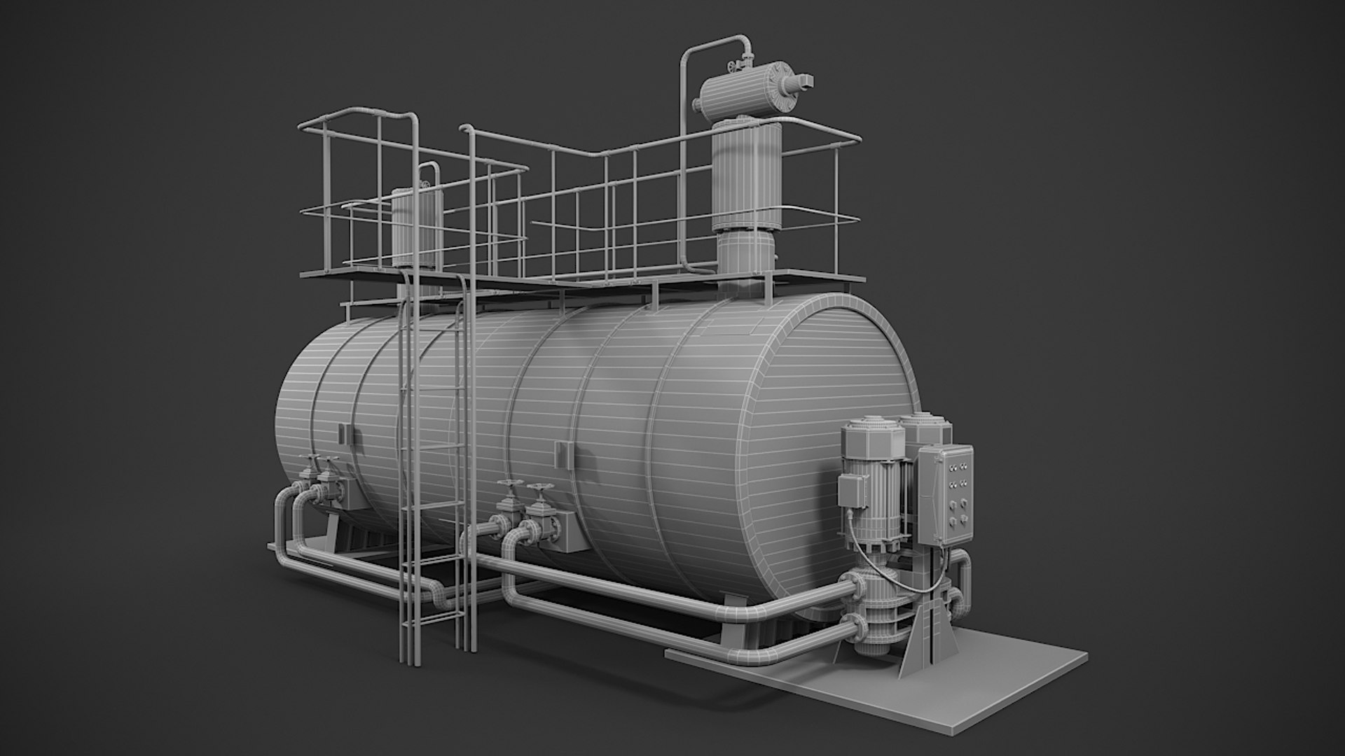 Machinery Device Industrial 3D Model - TurboSquid 1559408