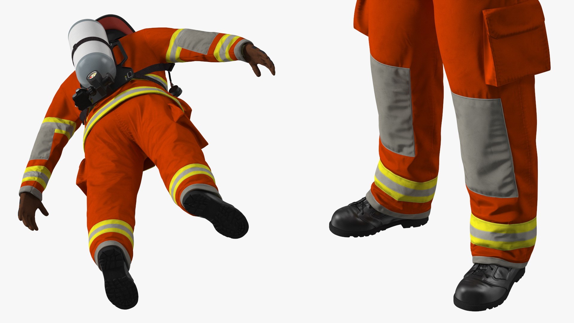 Fire And Rescue Service Uniform 3D Model - TurboSquid 2317752