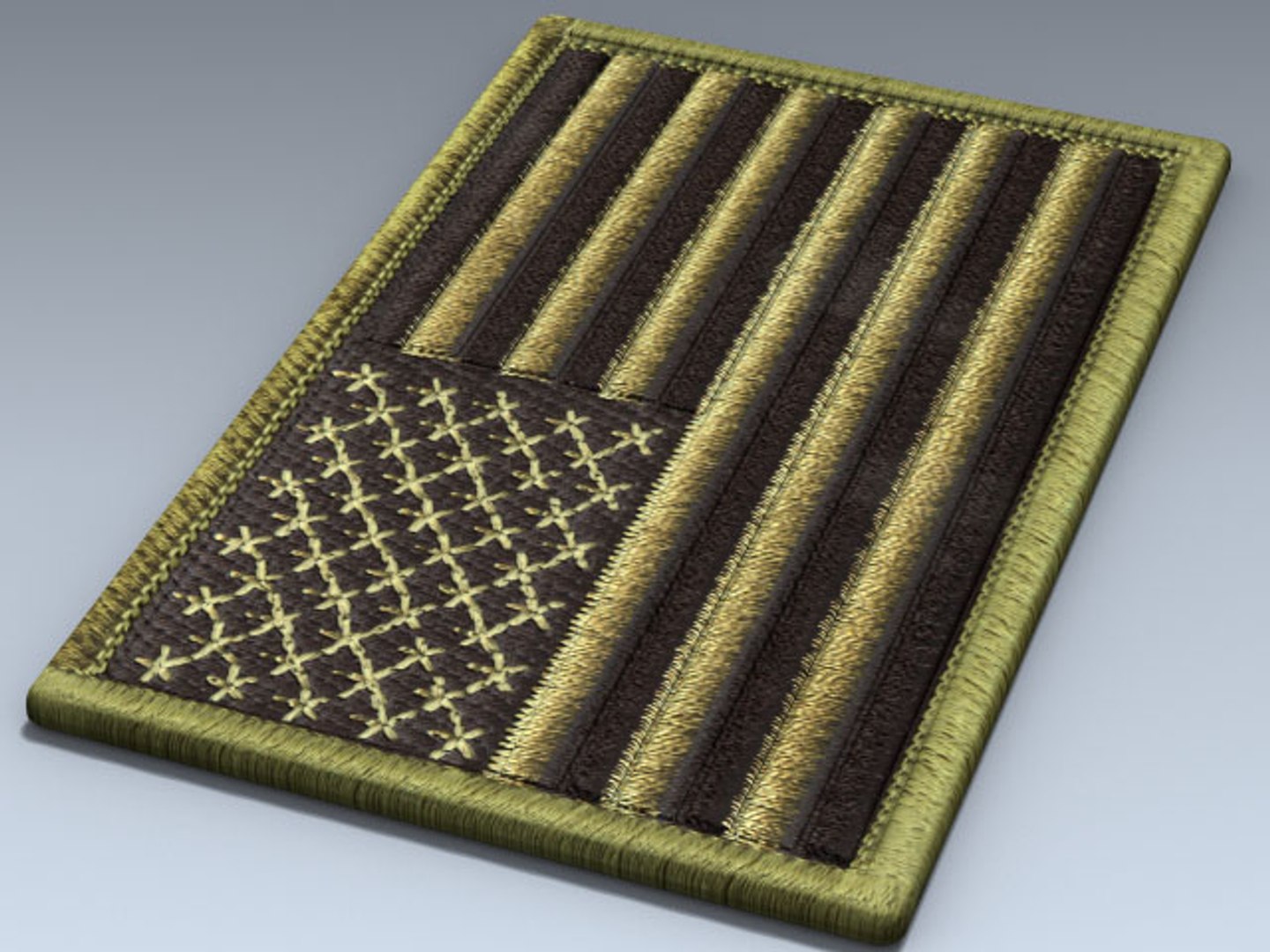 Patch Flag Olive Drab Max