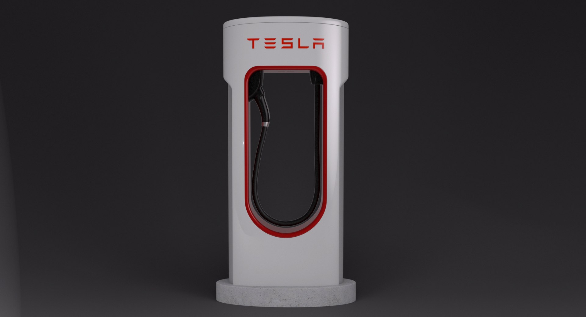 3D tesla roadster charger 2020 model - TurboSquid 1378756