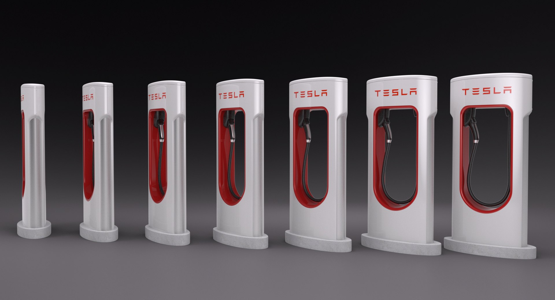 3D tesla roadster charger 2020 model - TurboSquid 1378756
