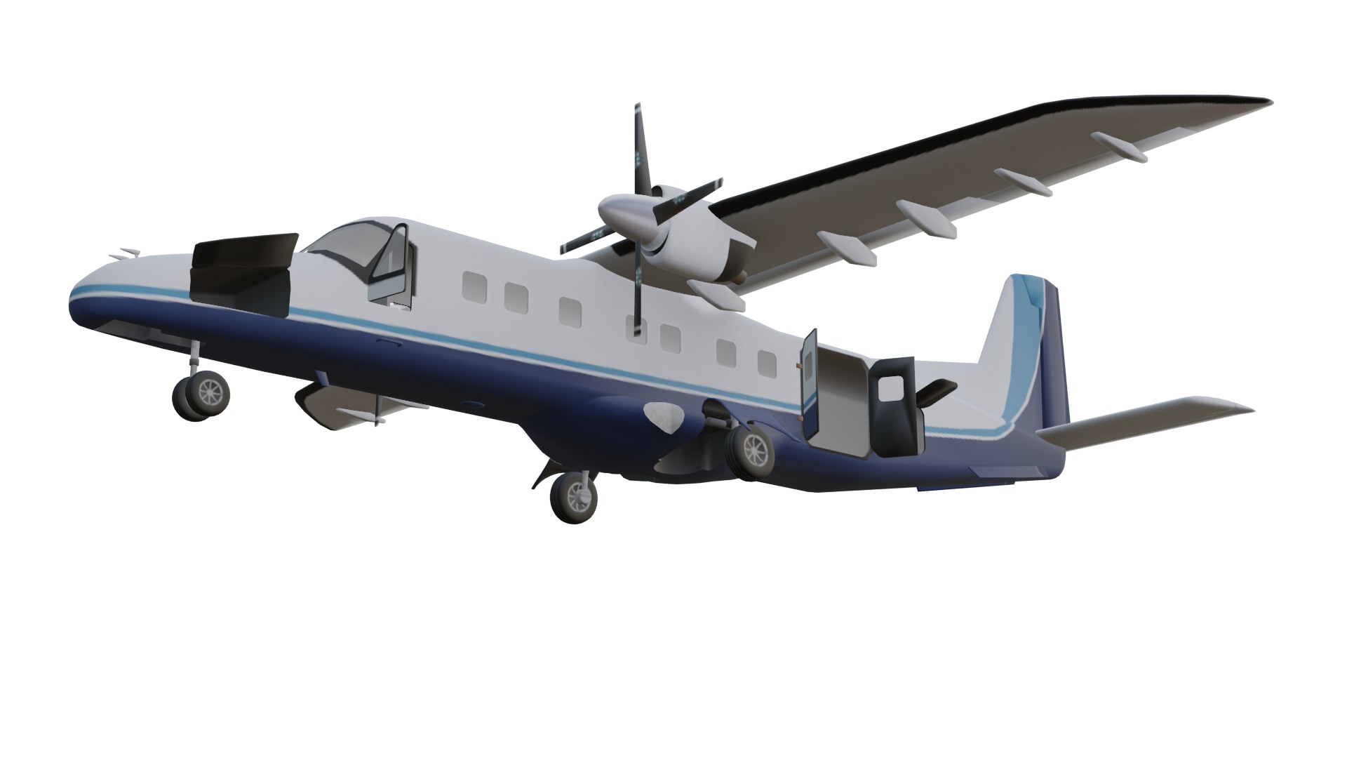Dornier Do-228 3D Model - TurboSquid 2351475