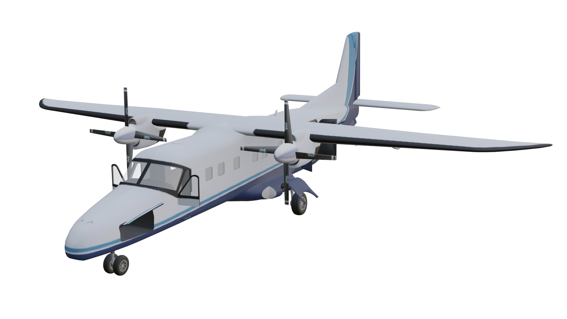 Dornier Do-228 3D Model - TurboSquid 2351475