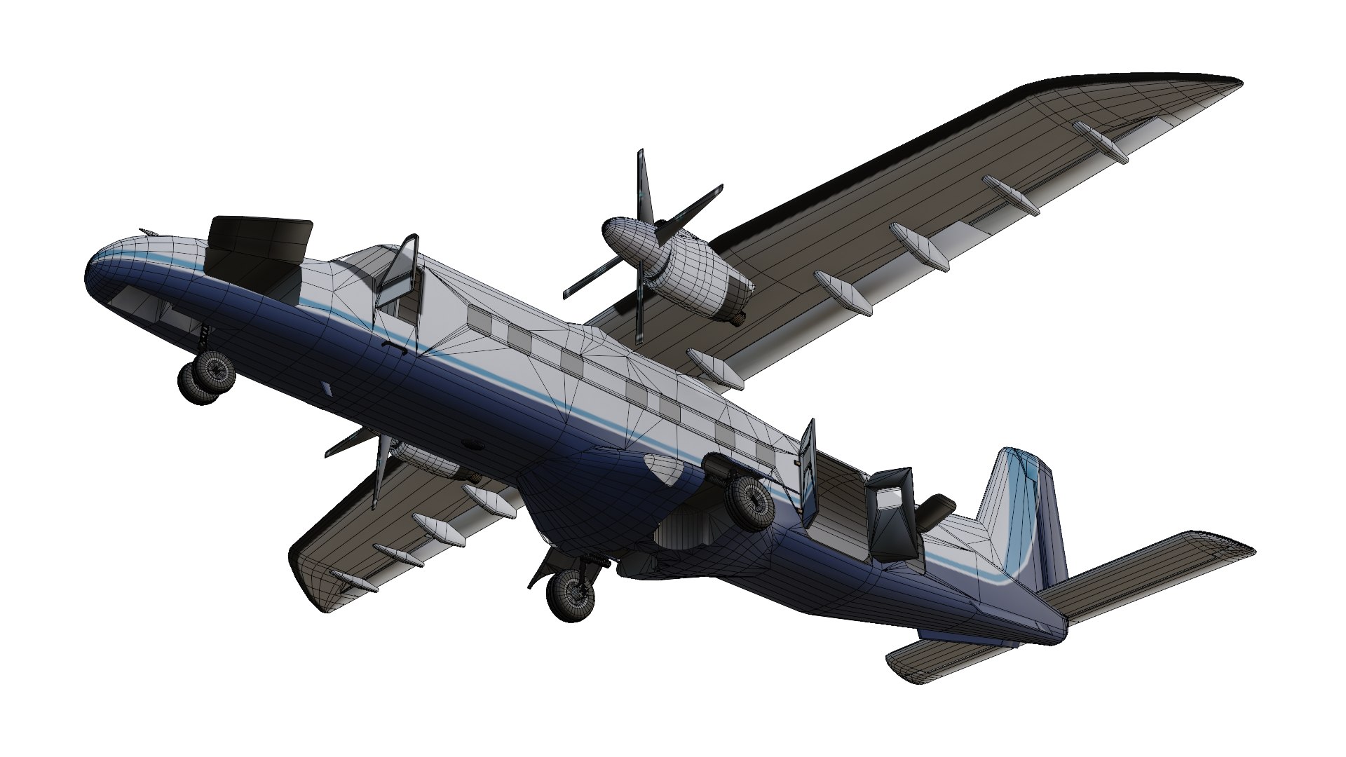 Dornier Do-228 3D Model - TurboSquid 2351475