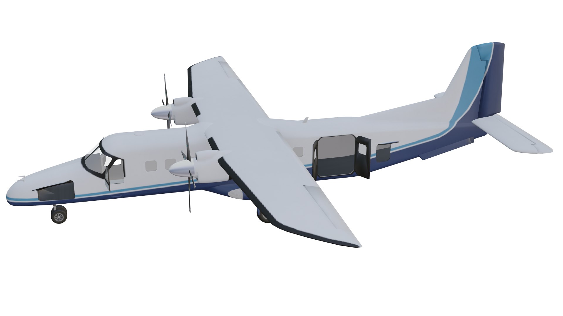 Dornier Do-228 3D Model - TurboSquid 2351475