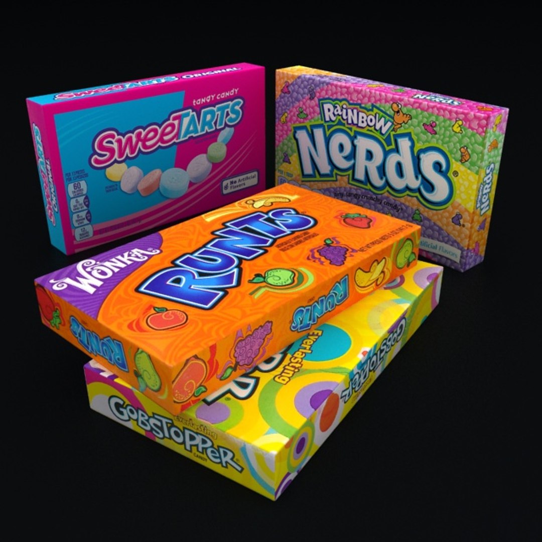 3D Candy Model - TurboSquid 1466171