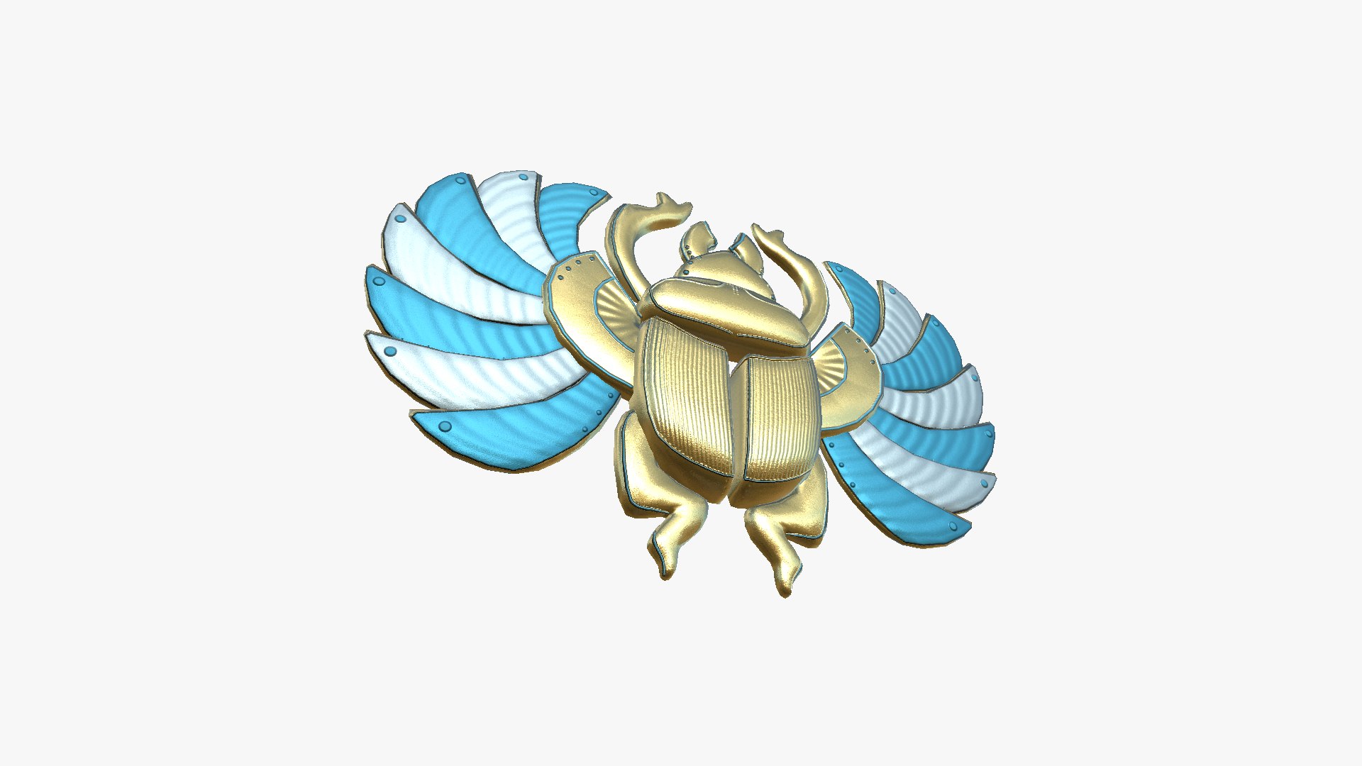 Khepri Mask A08 - Egyptian Gods Character Clothing 3D - TurboSquid 2213373