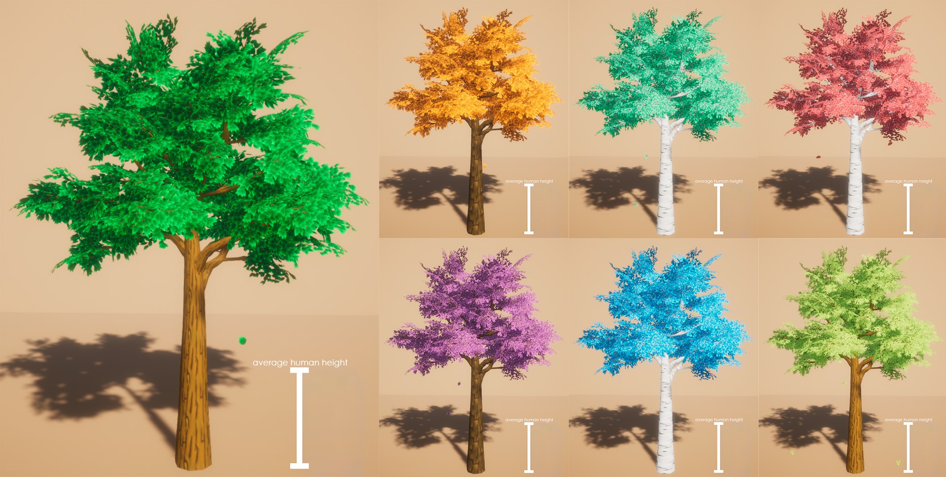 3D Fantasy Forest - Stylized Pack - TurboSquid 1846426