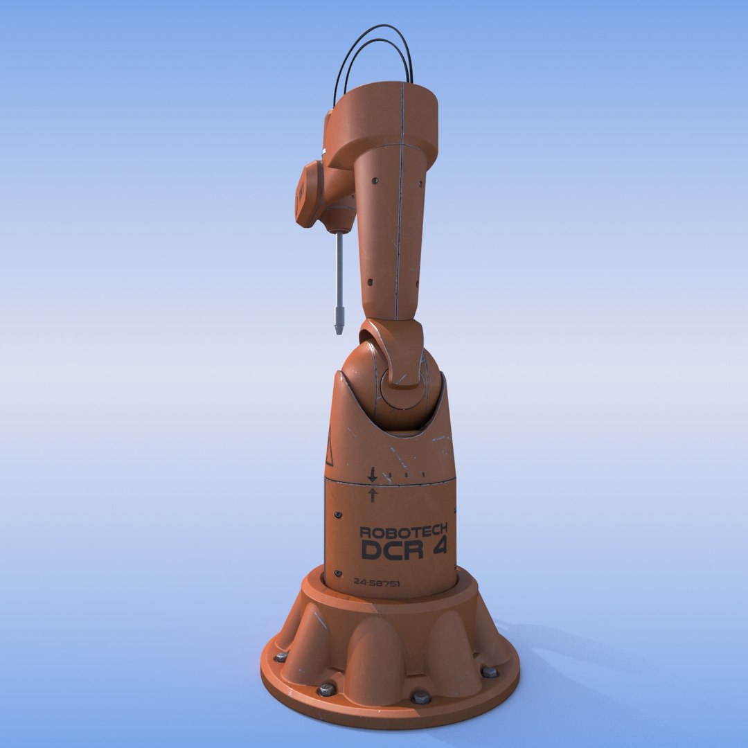3d Model Generic Robotic Arm