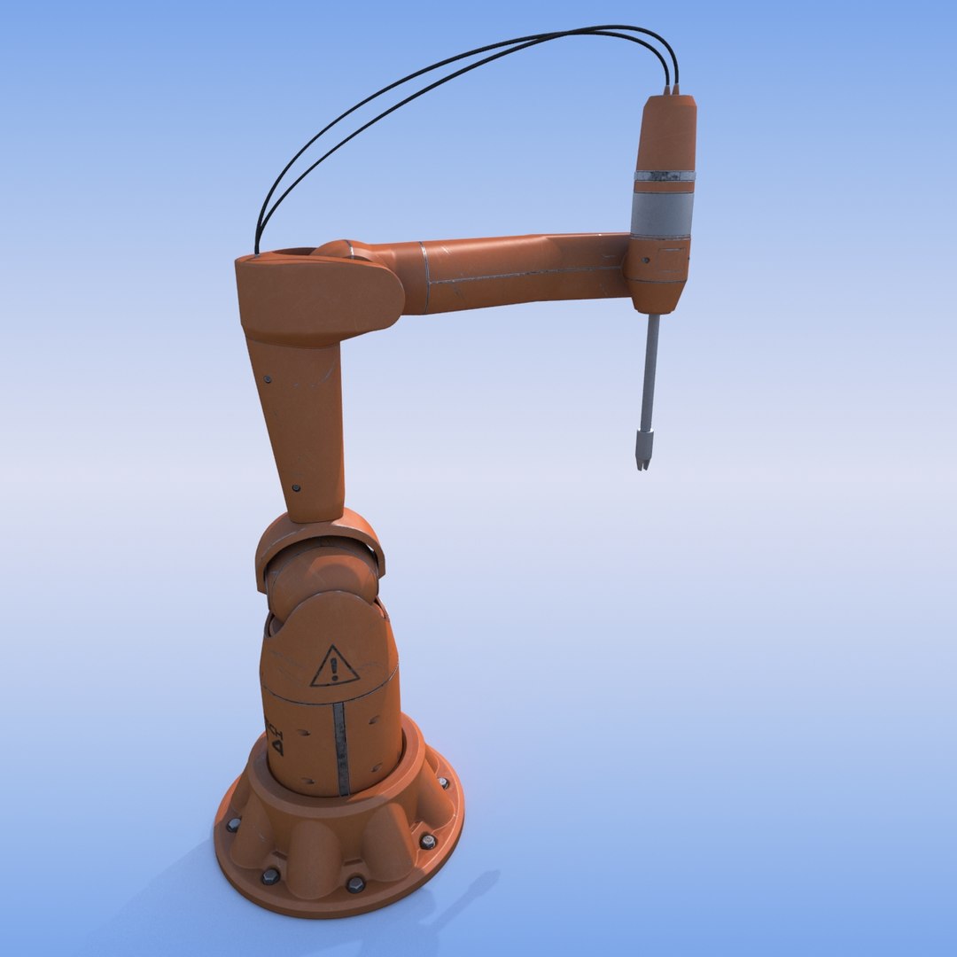 3d Model Generic Robotic Arm