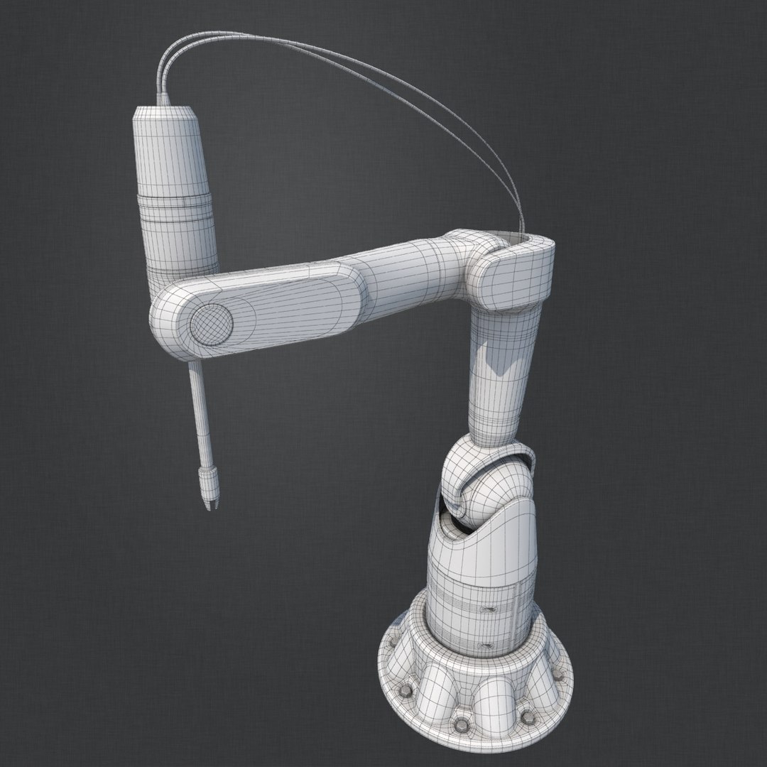 3d Model Generic Robotic Arm