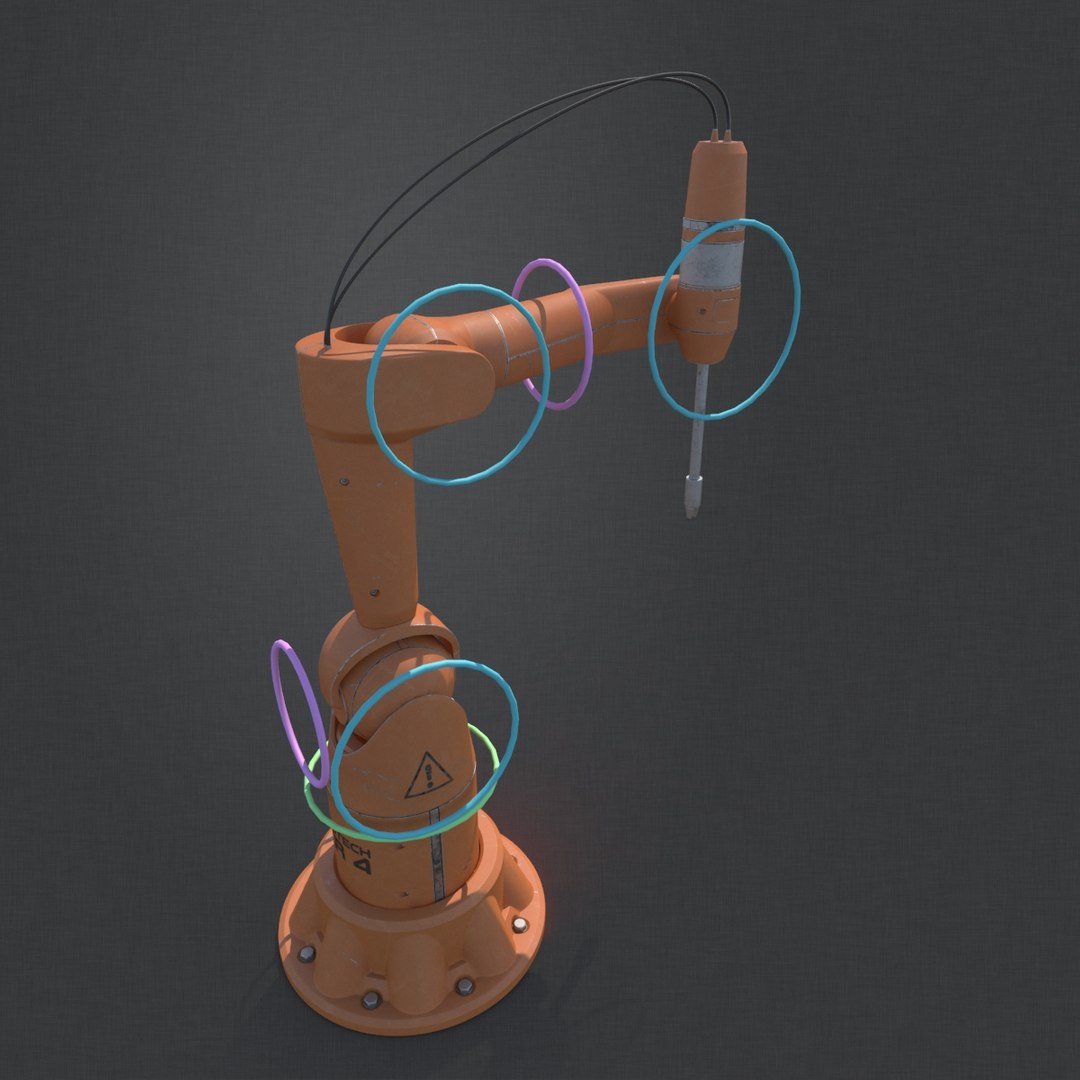 3d Model Generic Robotic Arm