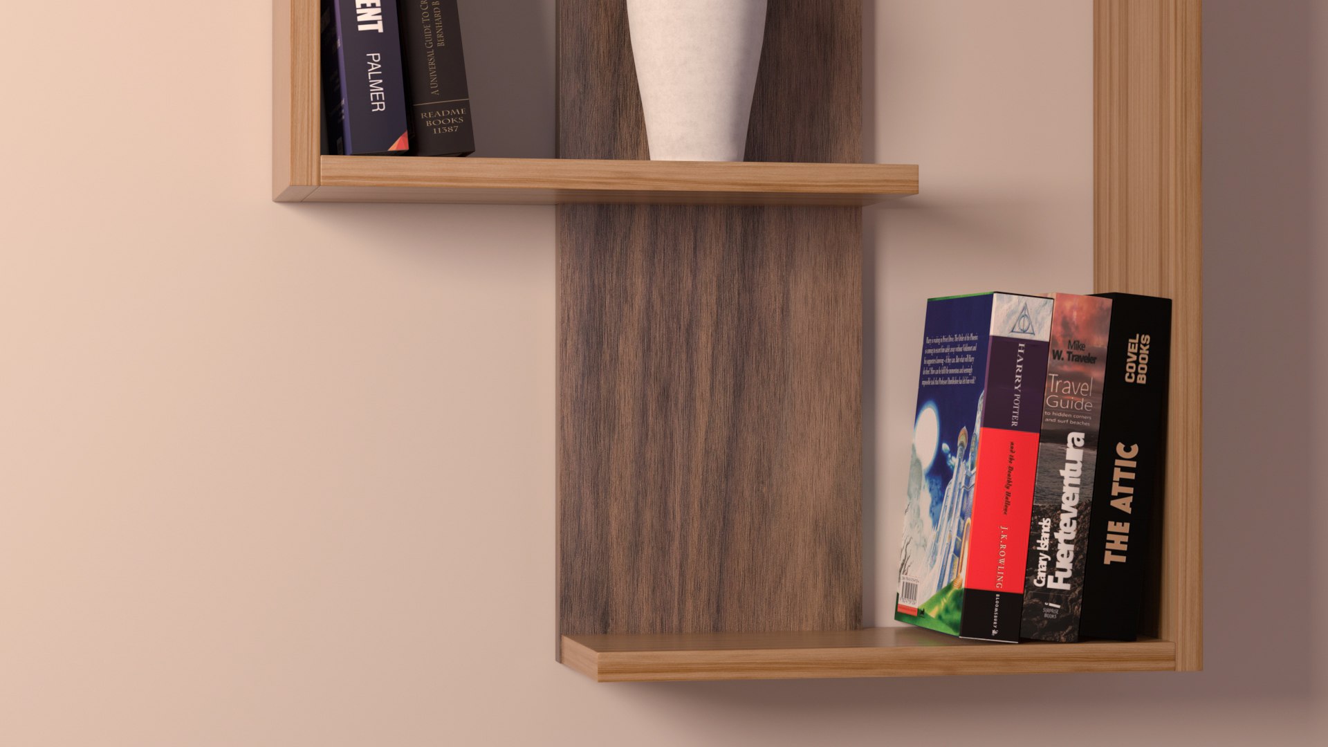 3D Wooden Shelves - TurboSquid 2193054