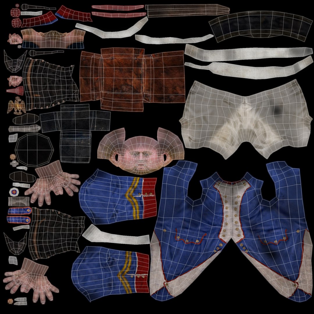 Infantryman Army General Model - TurboSquid 1153378