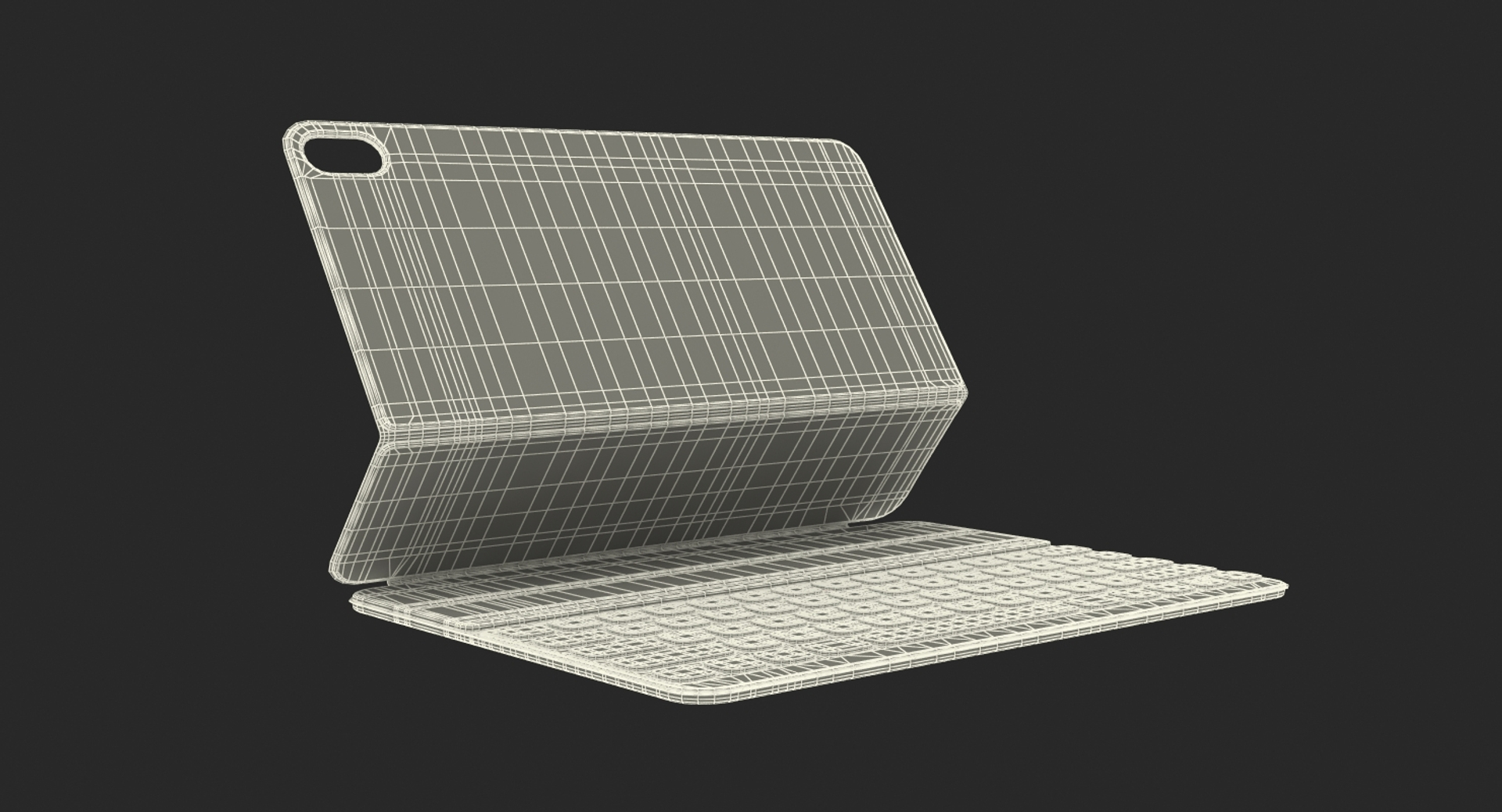 3D Apple Smart Keyboard Model - TurboSquid 1359068