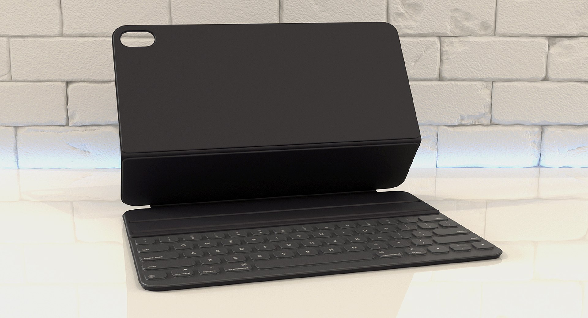 3D Apple Smart Keyboard Model - TurboSquid 1359068