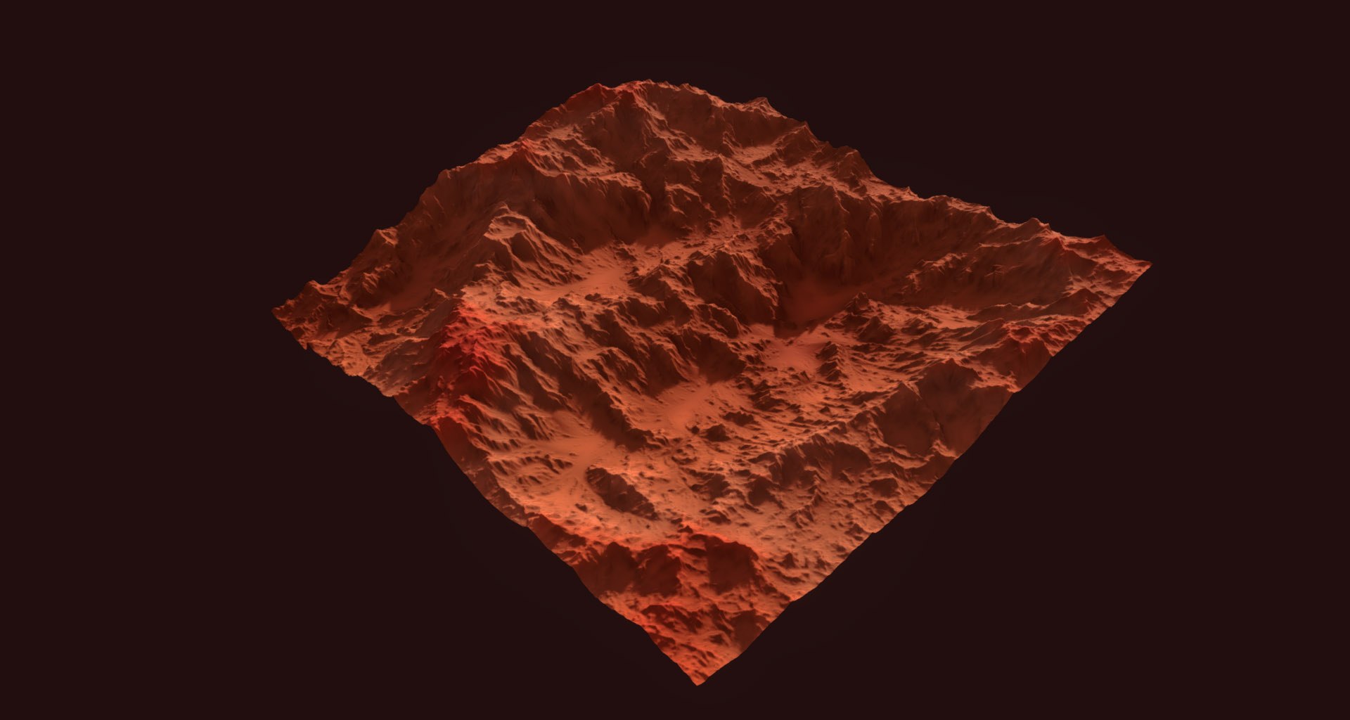 3D Mars Terrain - TurboSquid 1303218