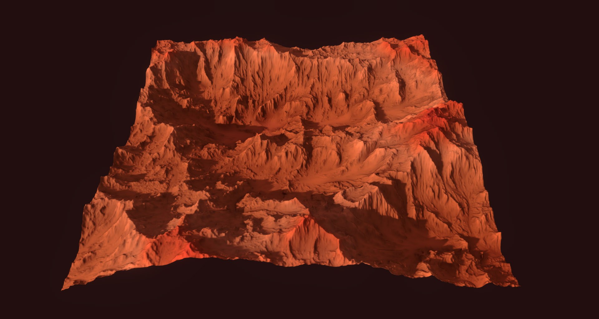 3D Mars Terrain - TurboSquid 1303218