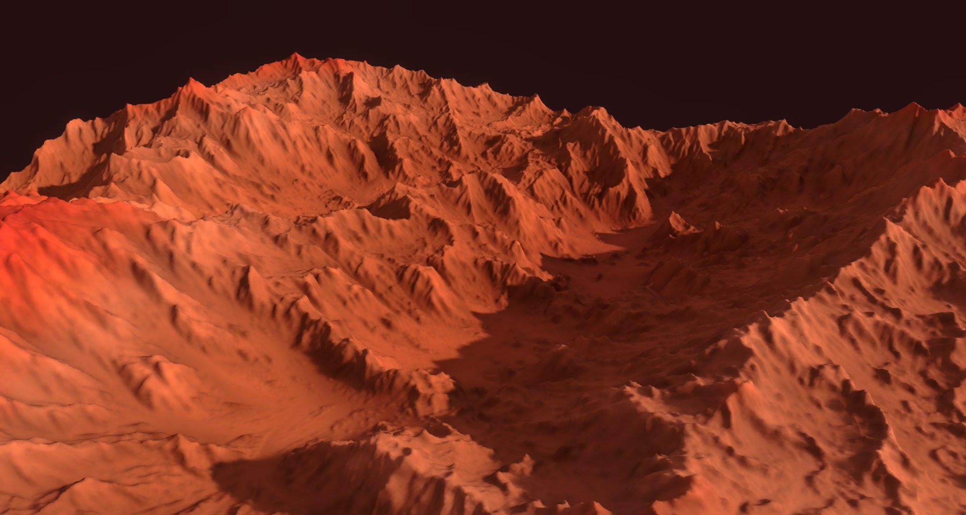 3D Mars Terrain - TurboSquid 1303218