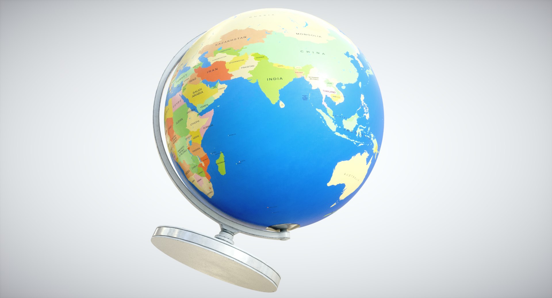 3D Lightwave Globe Model - TurboSquid 1251012