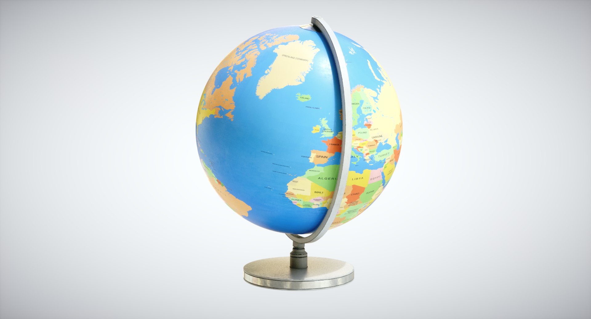 3D Lightwave Globe Model - TurboSquid 1251012