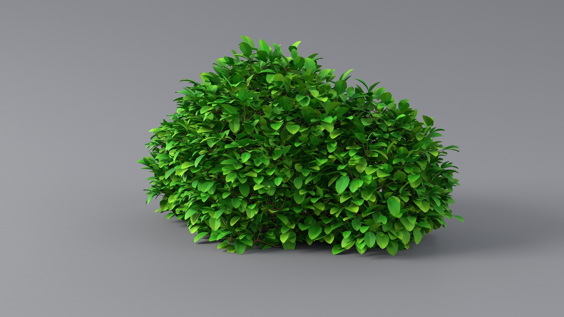 3D Model Cartoon Bush 13 - TurboSquid 1941434