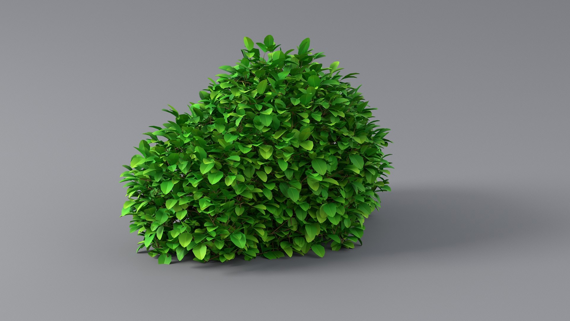 3D Model Cartoon Bush 13 - TurboSquid 1941434