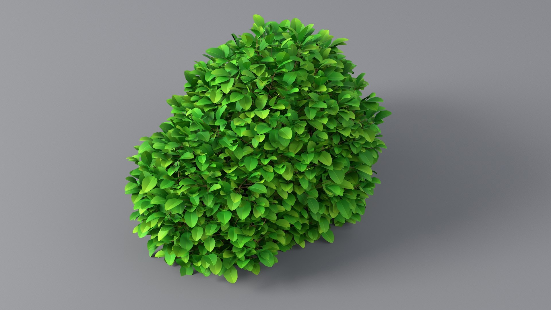 3D Model Cartoon Bush 13 - TurboSquid 1941434