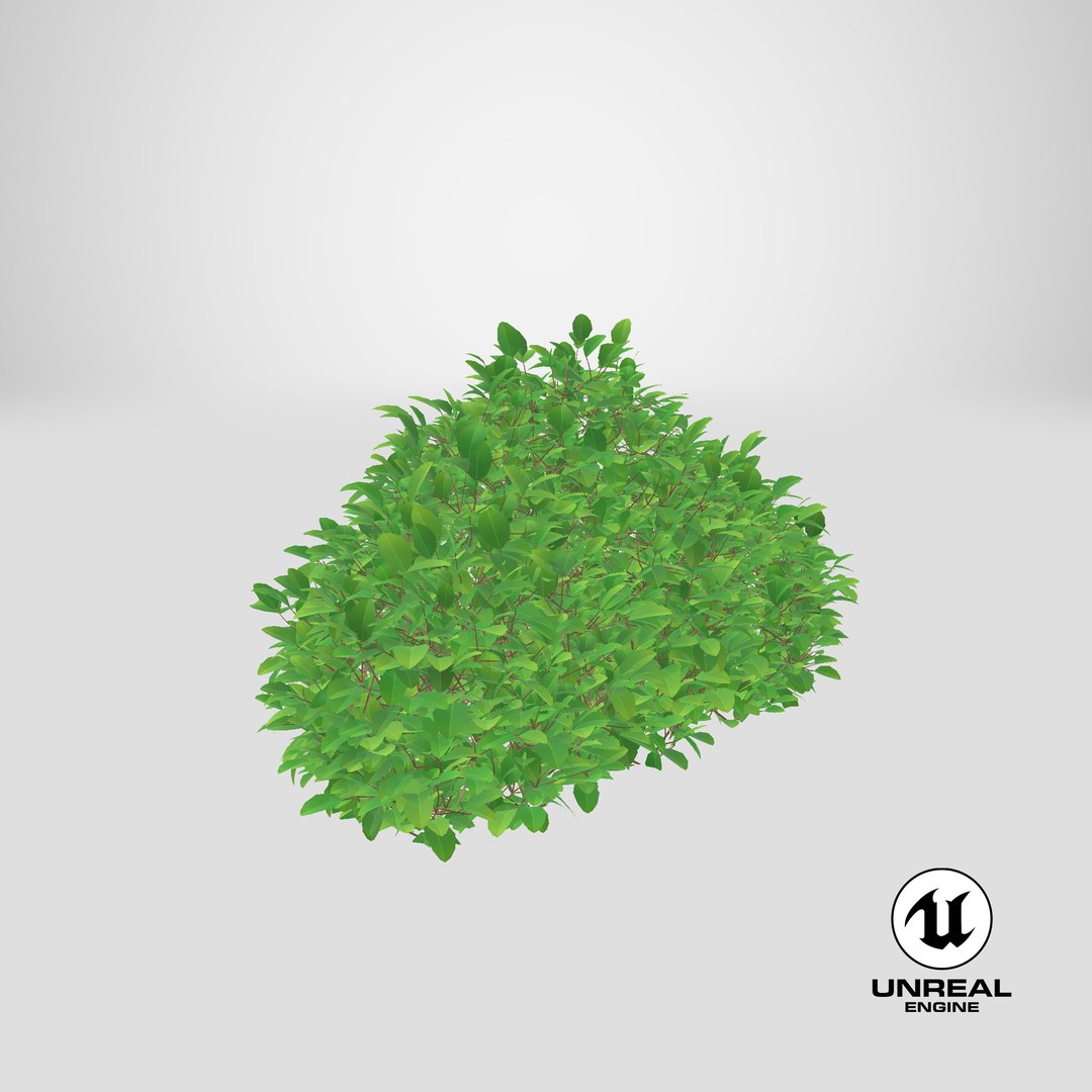 3D Model Cartoon Bush 13 - TurboSquid 1941434