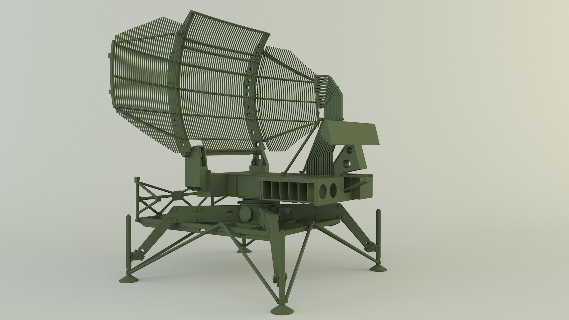 3D Military Radar System - TurboSquid 2348222