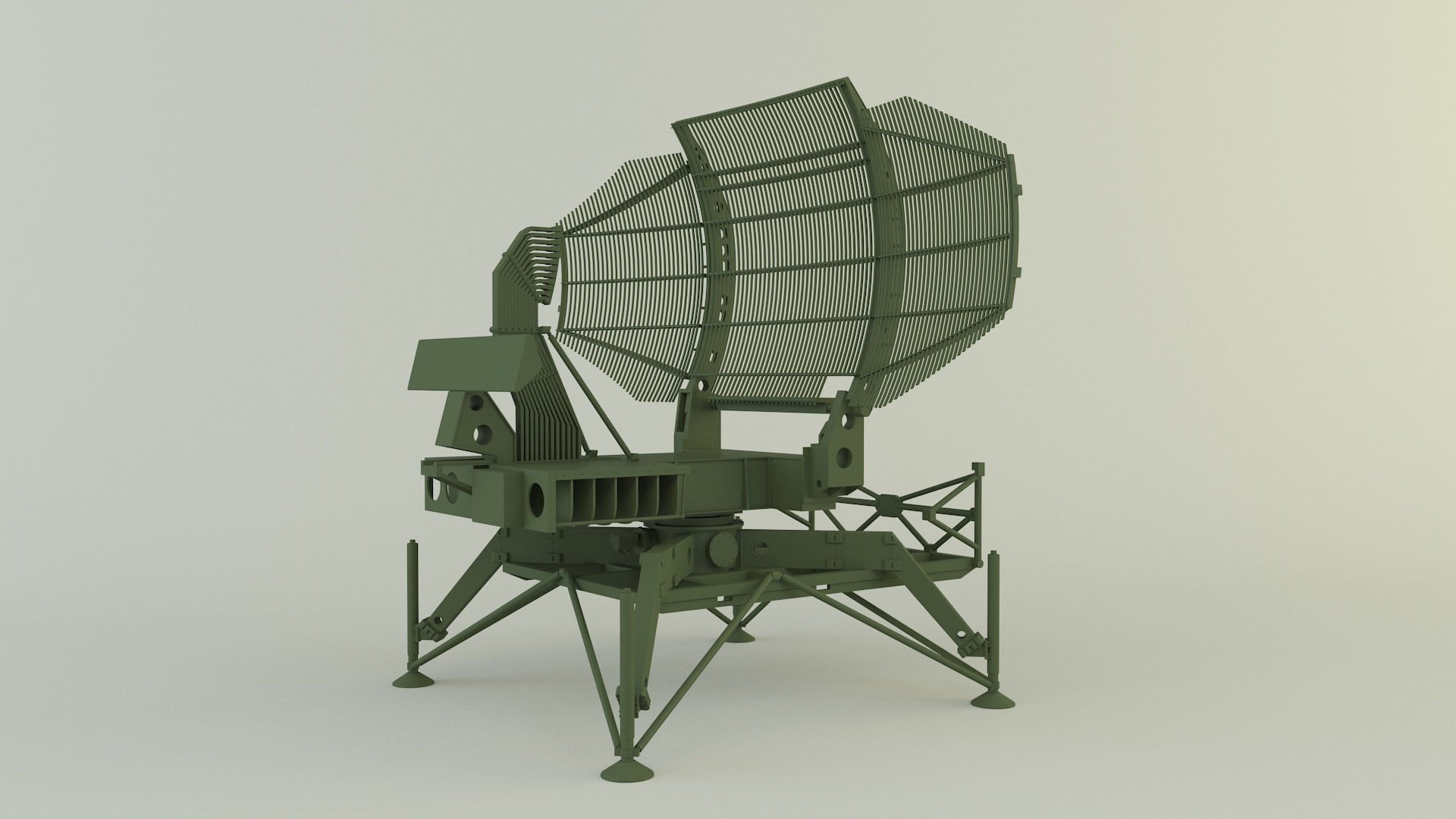 3D Military Radar System - TurboSquid 2348222