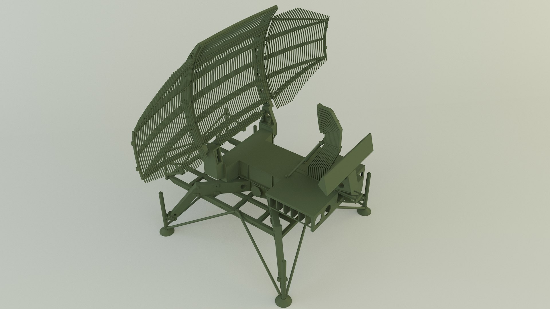 3D Military Radar System - TurboSquid 2348222