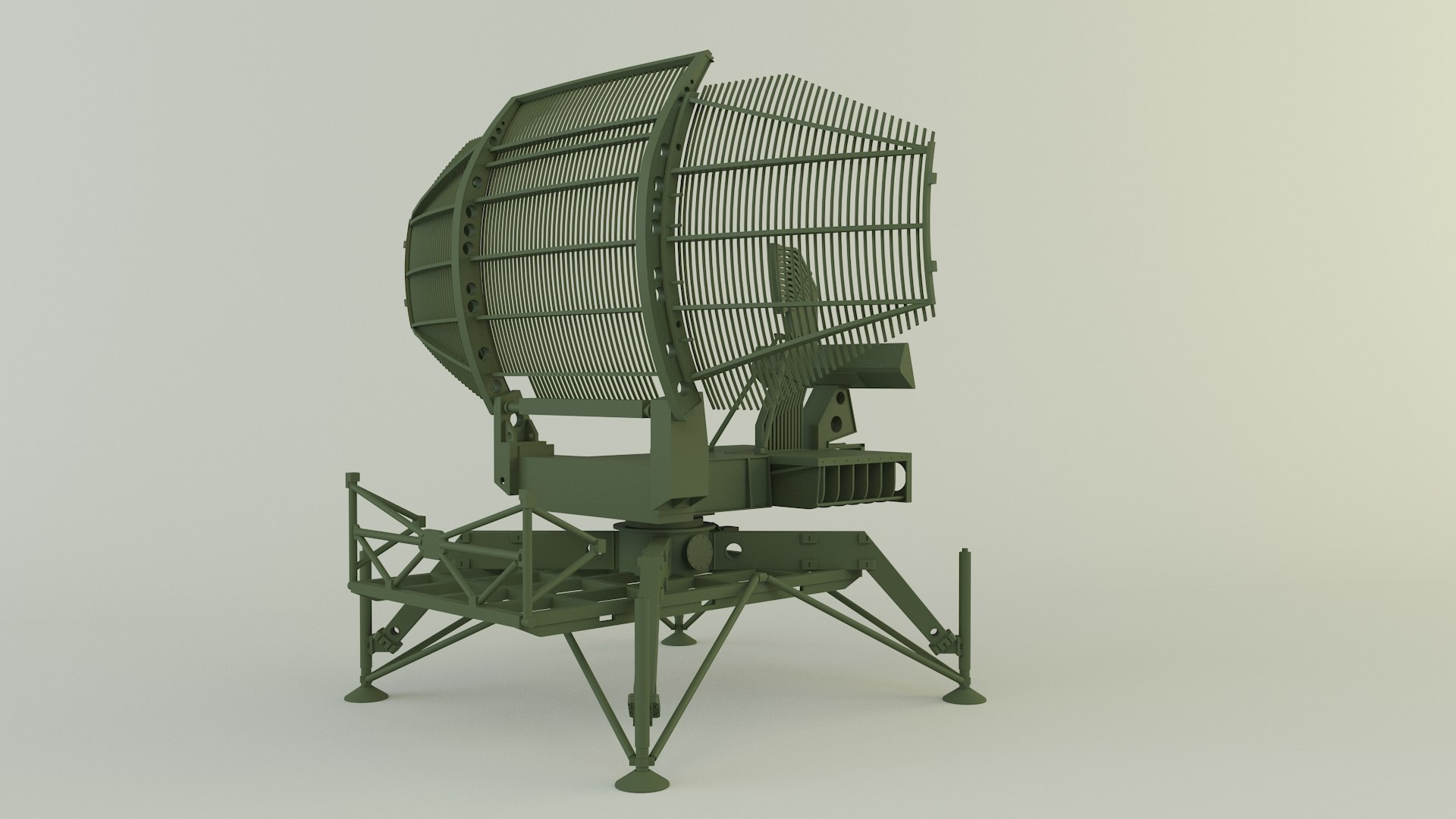 3D Military Radar System - TurboSquid 2348222