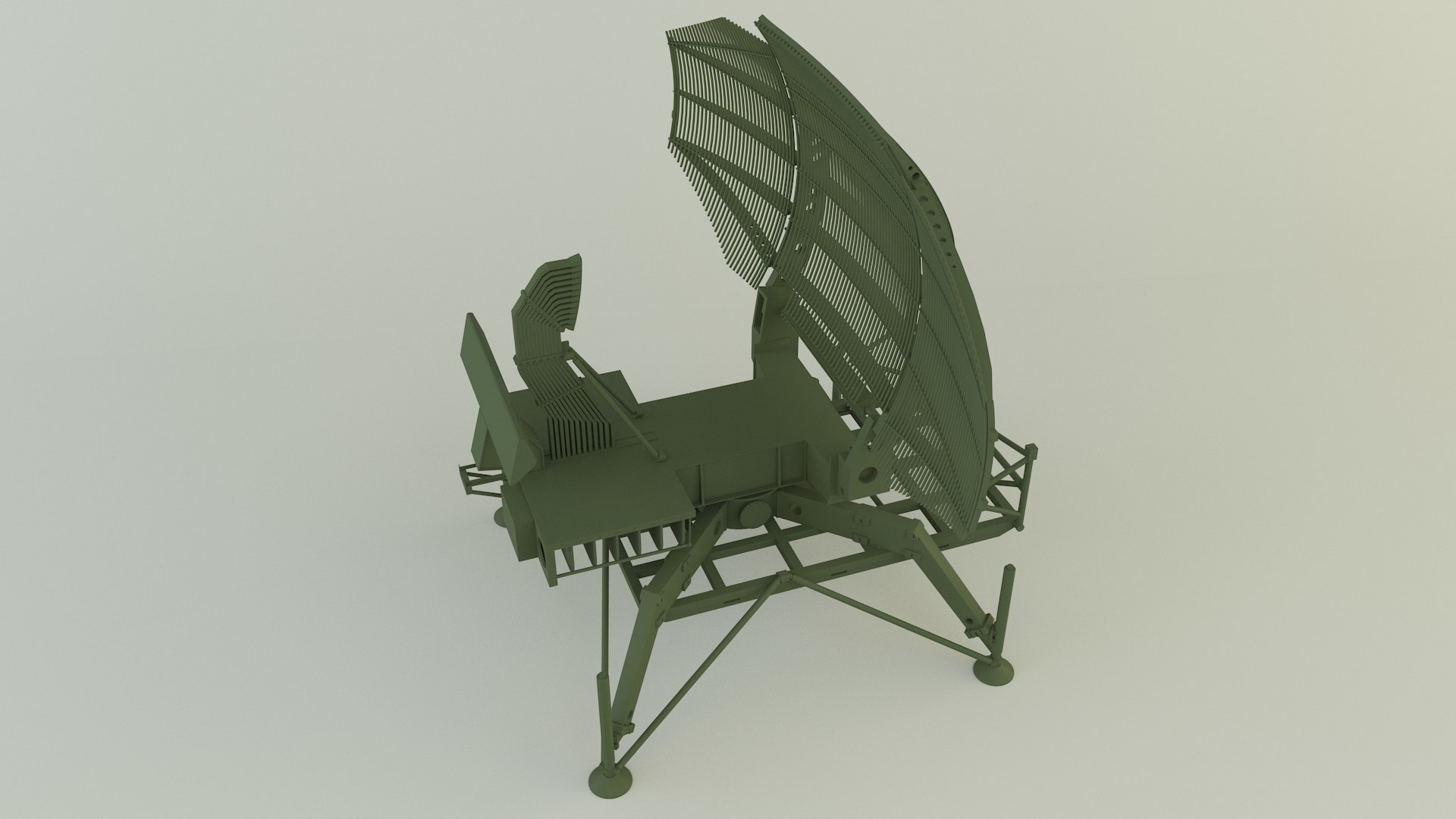 3D Military Radar System - TurboSquid 2348222