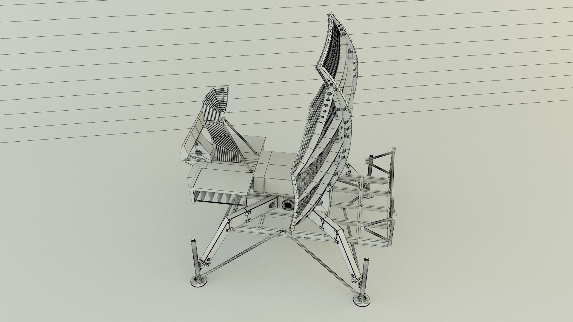 3D Military Radar System - TurboSquid 2348222