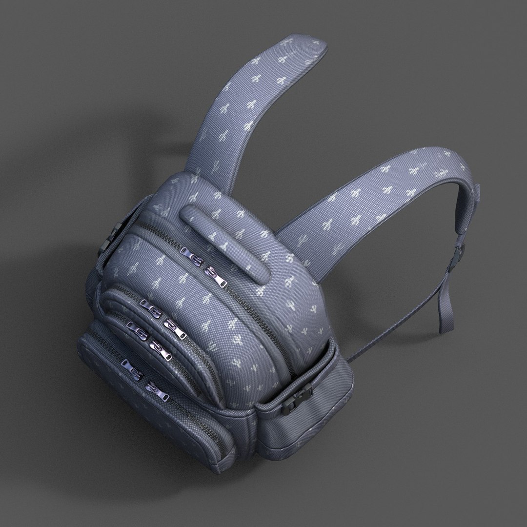 3D Model Backpack - TurboSquid 1551427